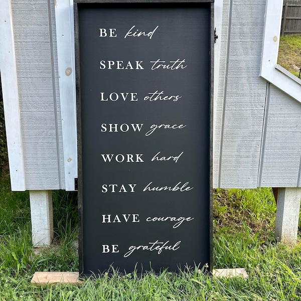 Large Wood Signs - Etsy