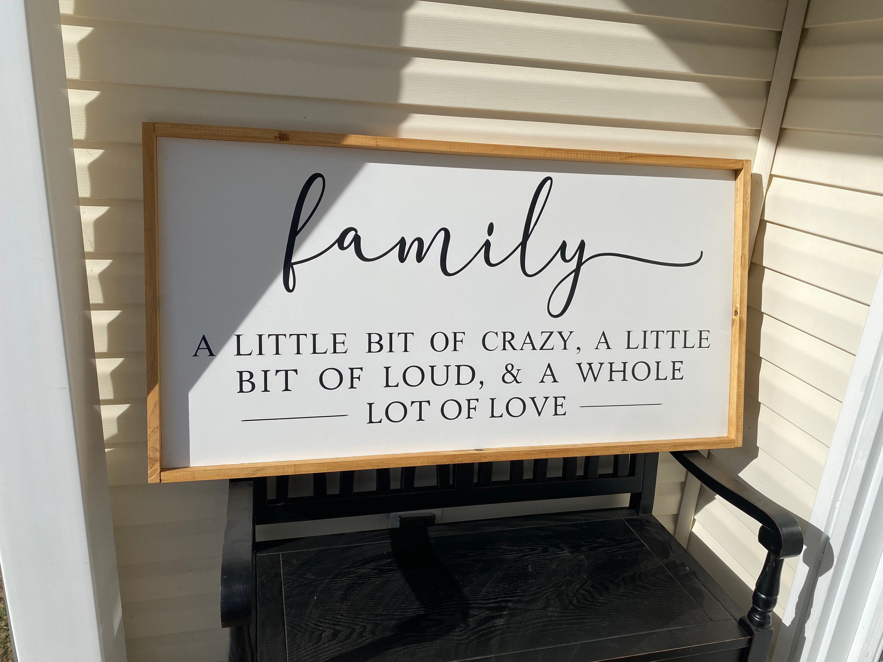 Family A Little Bit of Crazy A Little Bit of Loud and A Whole - Etsy
