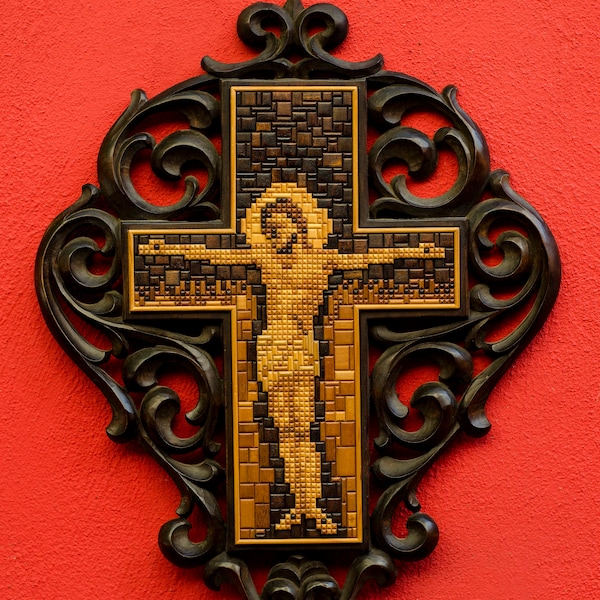 Unique Crucifix - Etsy
