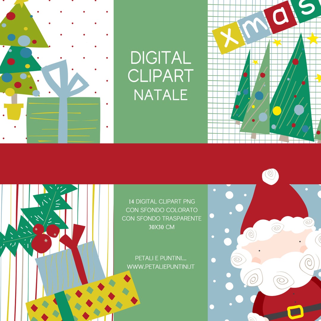 DIGITAL CLIPART: Christmas - Etsy