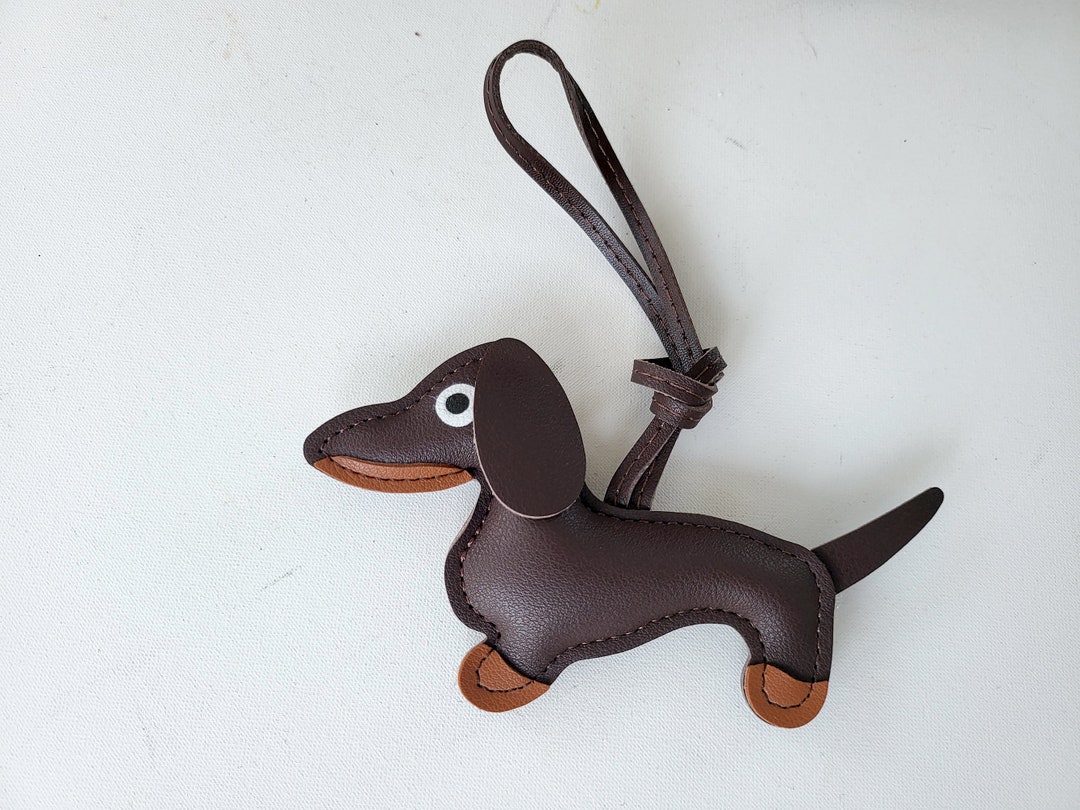 Schlüsselanhänger Dackel Hund Art Schlüsselband Taschen Schmuck PU ...