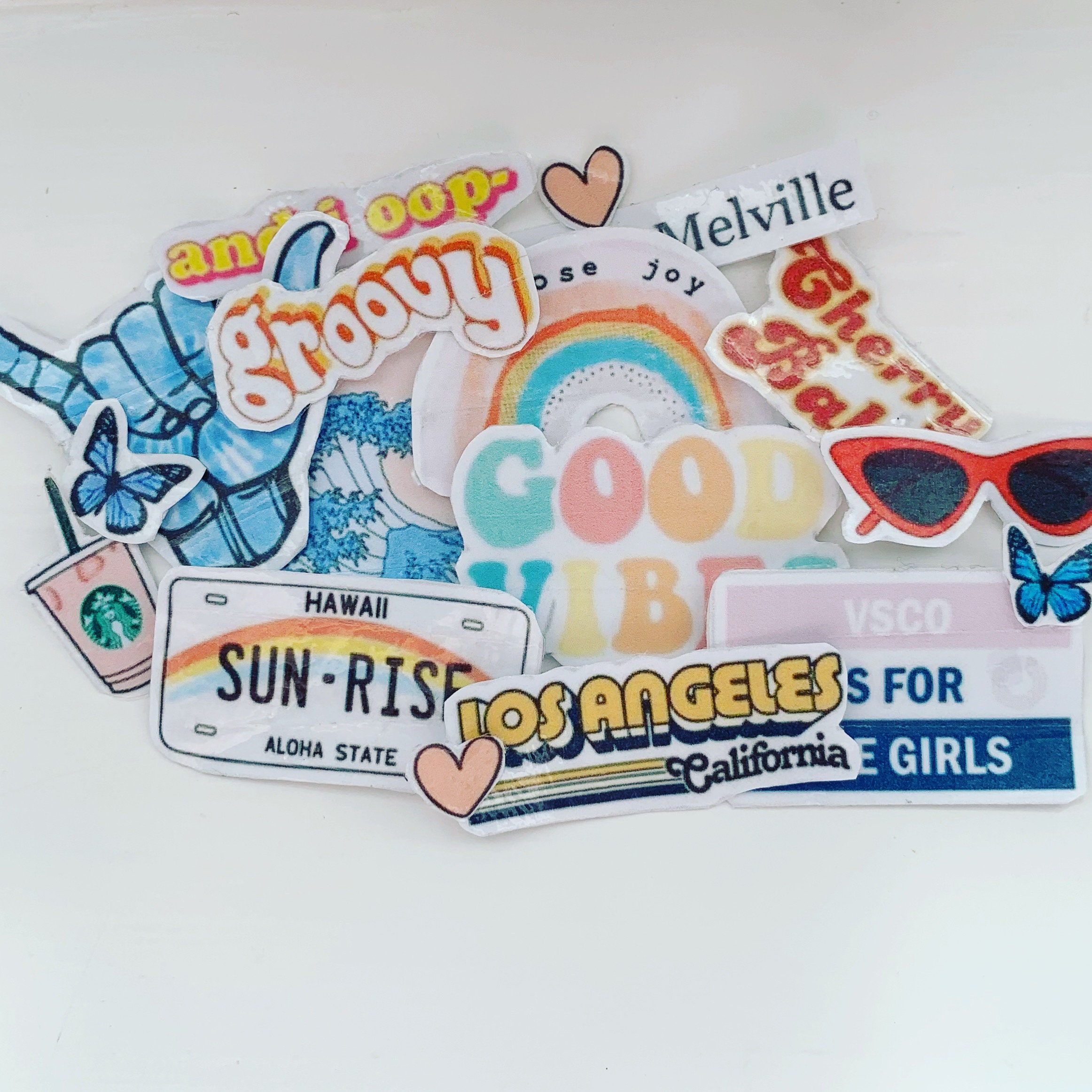 Paper Good Vibes Sticker *VSCO Collection* Paper & Party Supplies etna ...