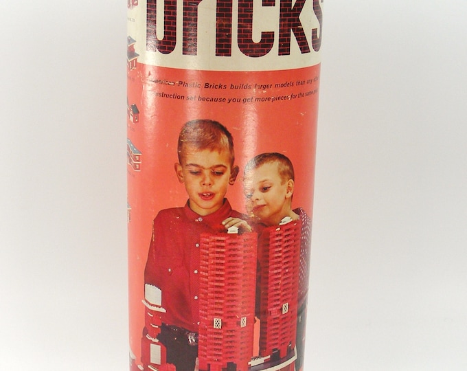American Plastic Bricks by Elgo Building Blocks Toy, 1960's No. 735 ...