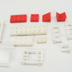 American Plastic Bricks by Elgo Building Blocks Toy, 1950's No. 725 ...