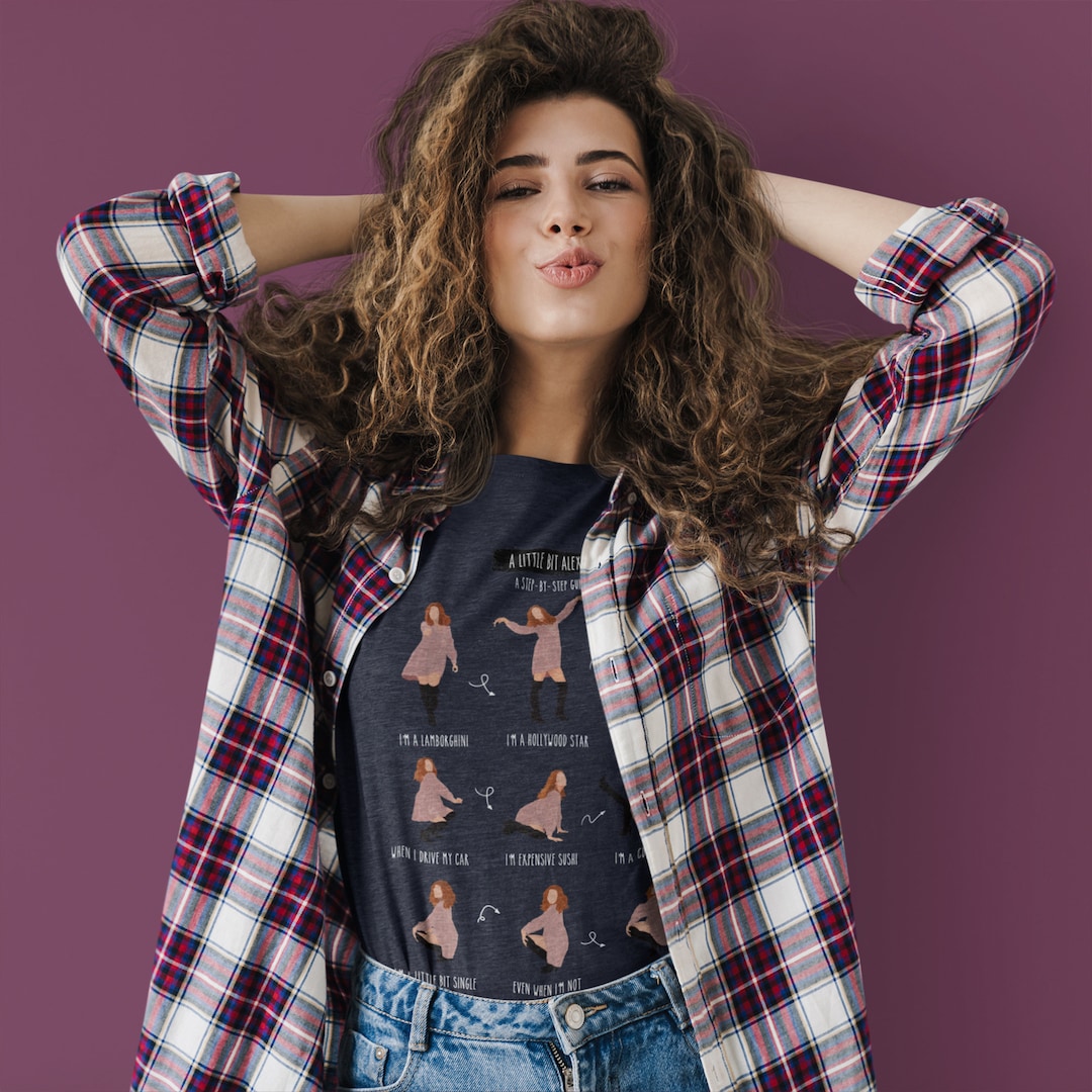 A Little Bit Alexis Bella Canvas Unisex Shirt Dark Colors, Alexis Rose ...