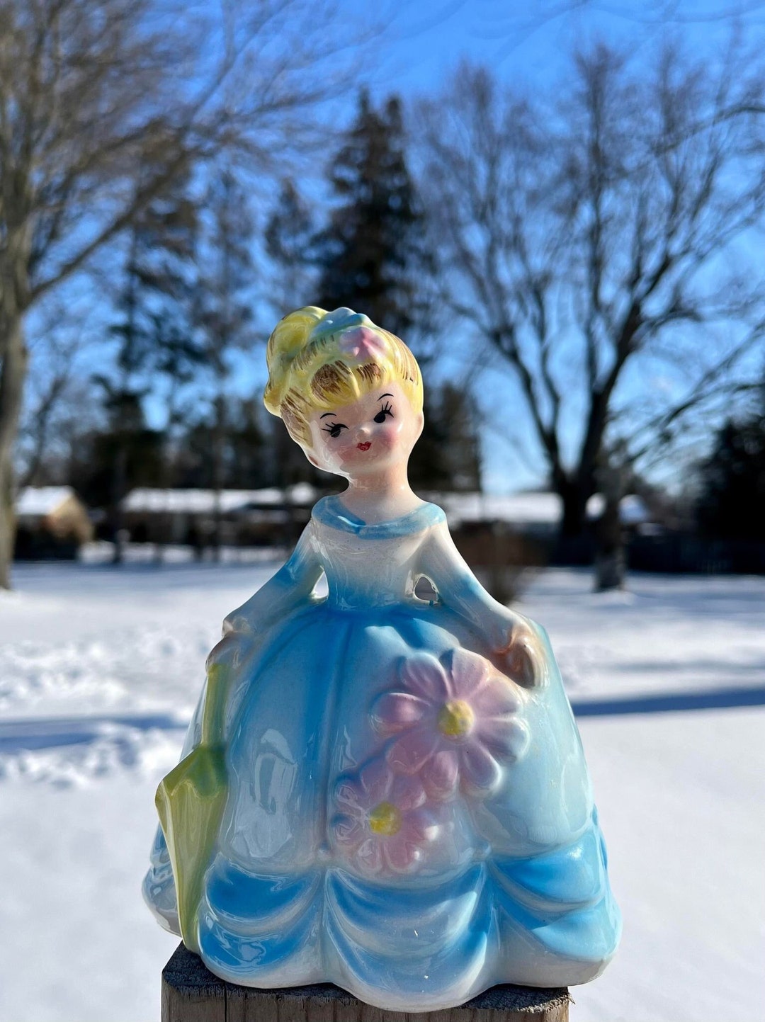 Vintage RUBENS Originals Southern Belle Planter Made in Japan, Ceramic ...