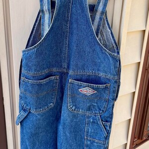 Girls Vintage London Blues Denim Overalls, Youth Jean Overalls Size 12 ...