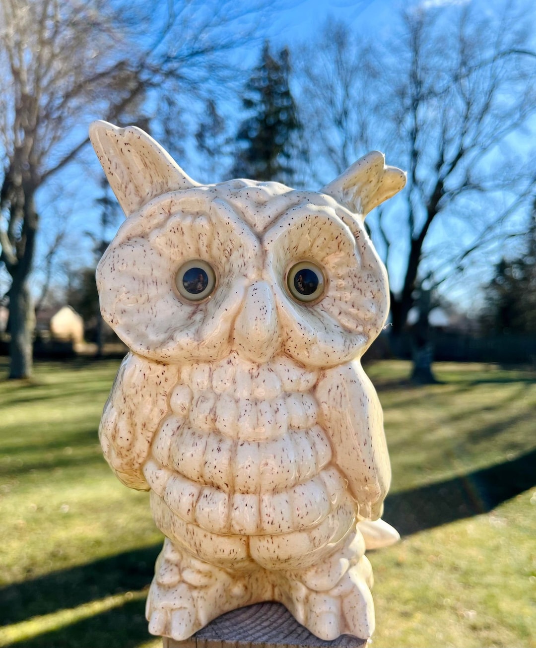 Vintage the Collectables Ceramic Owl Figurine, Canadian Pottery Owl - Etsy