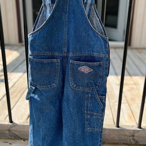 Girls Vintage London Blues Denim Overalls, Youth Jean Overalls Size 12 ...