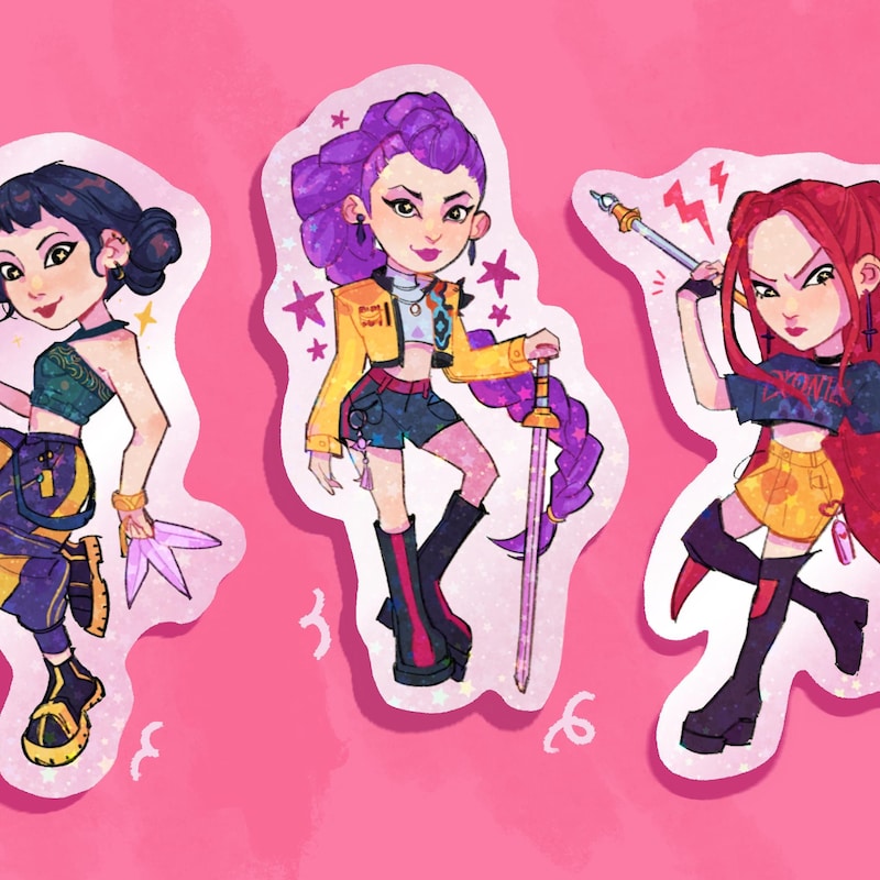 Mira Fanart Kpop Demon Hunters - Etsy