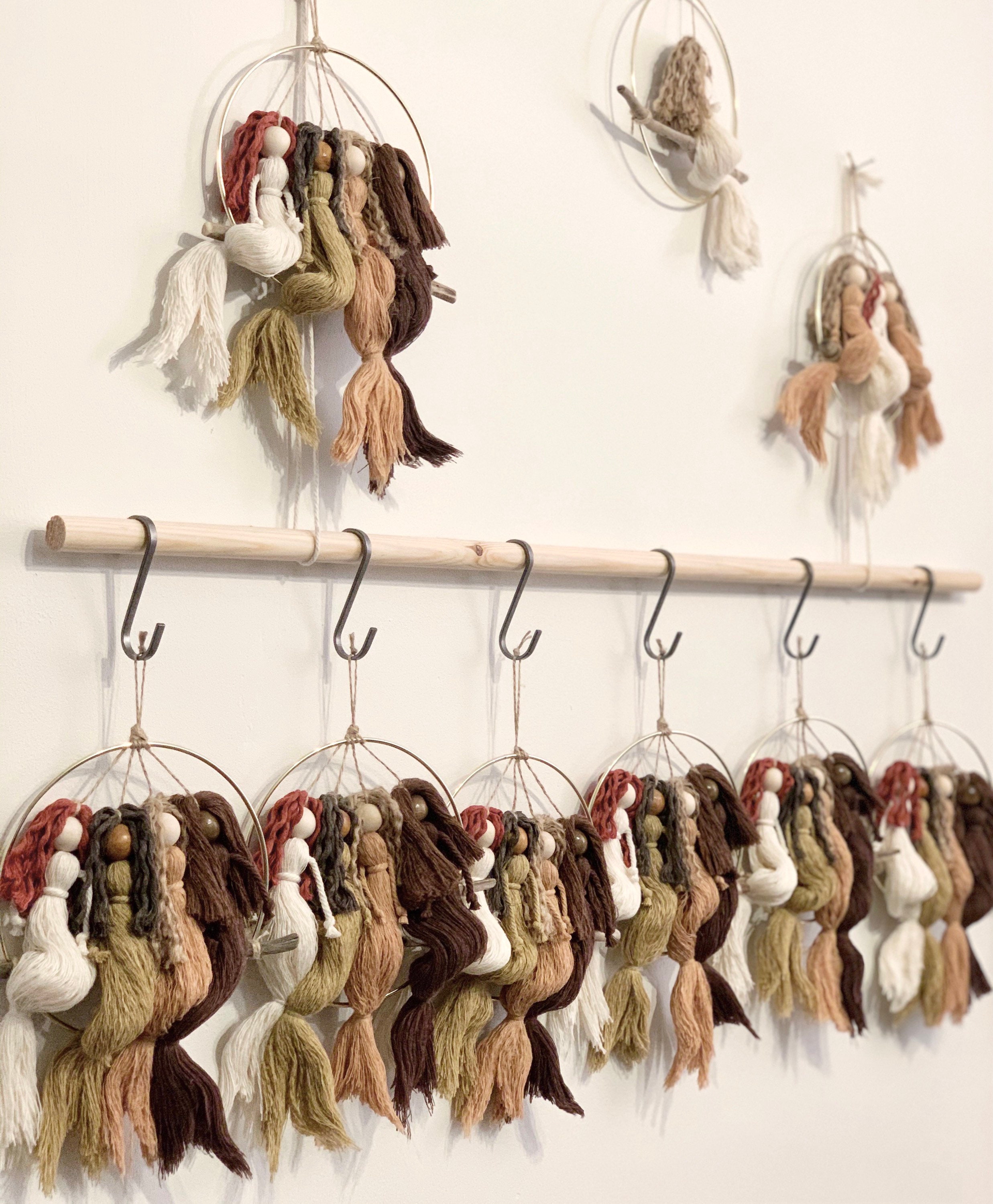 Macramé Mermaids Fibre Art Macramé Doll - Etsy Australia