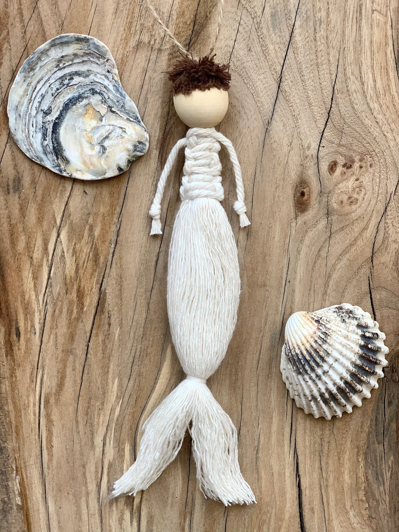 Macramé Mermaids Fibre Art Macramé Doll - Etsy