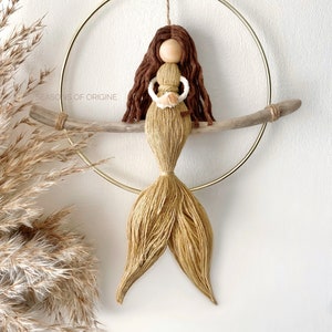 Macramé Mermaids | Fibre Art | Macramé Doll - Etsy