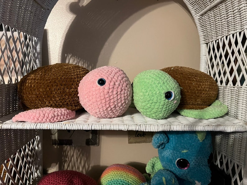 Turtle Mom With Baby’s - Etsy