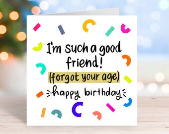 I Forgot Your Birthday Card - Etsy UK