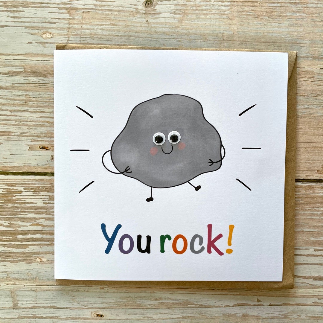 Graduation Card, End of Year, You Rock, Congratulations, Congrats, Well ...