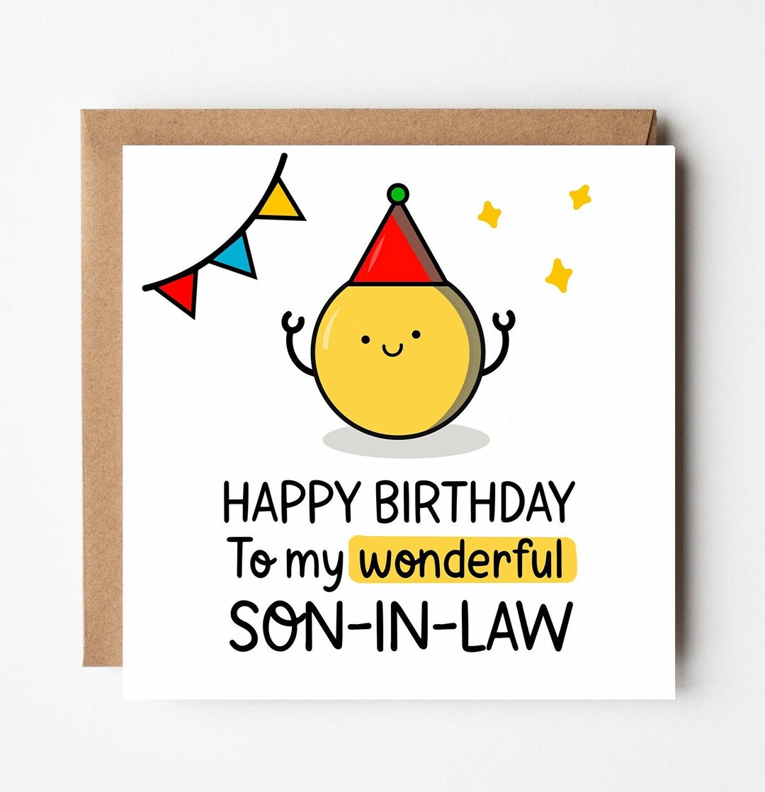 Son in law Birthday Card Card From Mother in law Card From Etsy son-in-law-birthday-card-card-from-mother-in-law-card-from-etsy