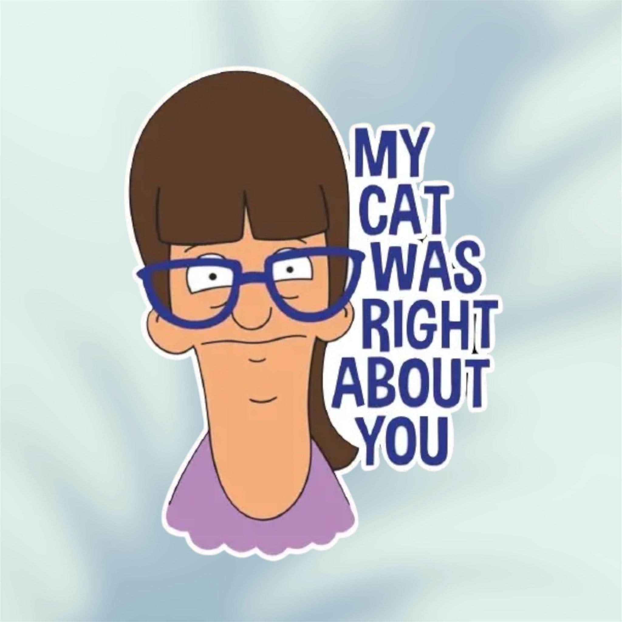 Bob's Burgers Gayle Character Decal -matte Vinyl, Self-adhesive, for ...