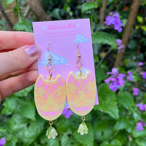 Cute japanese earrings store