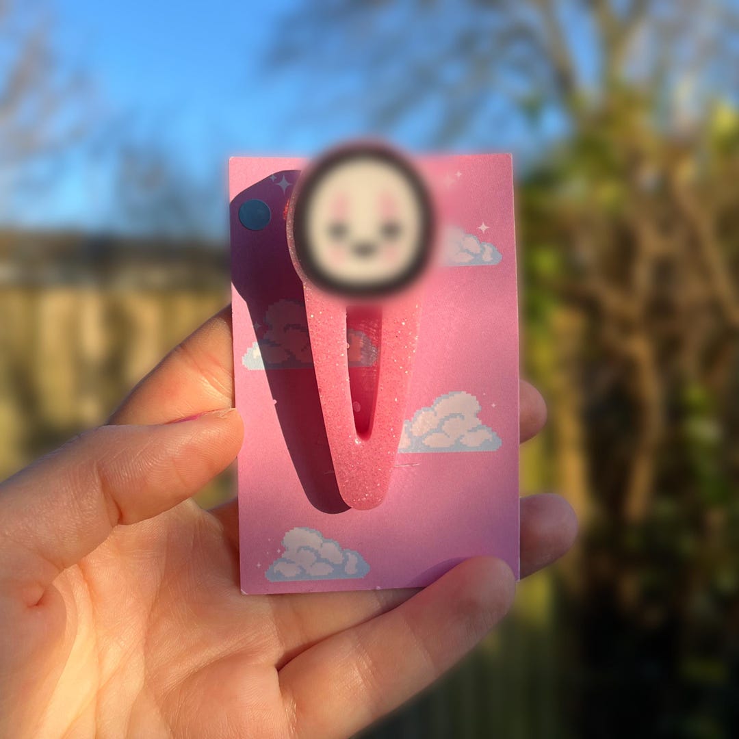 Super Cute Anime Inspired Barrettes, Kawaii Hair Clip - Etsy