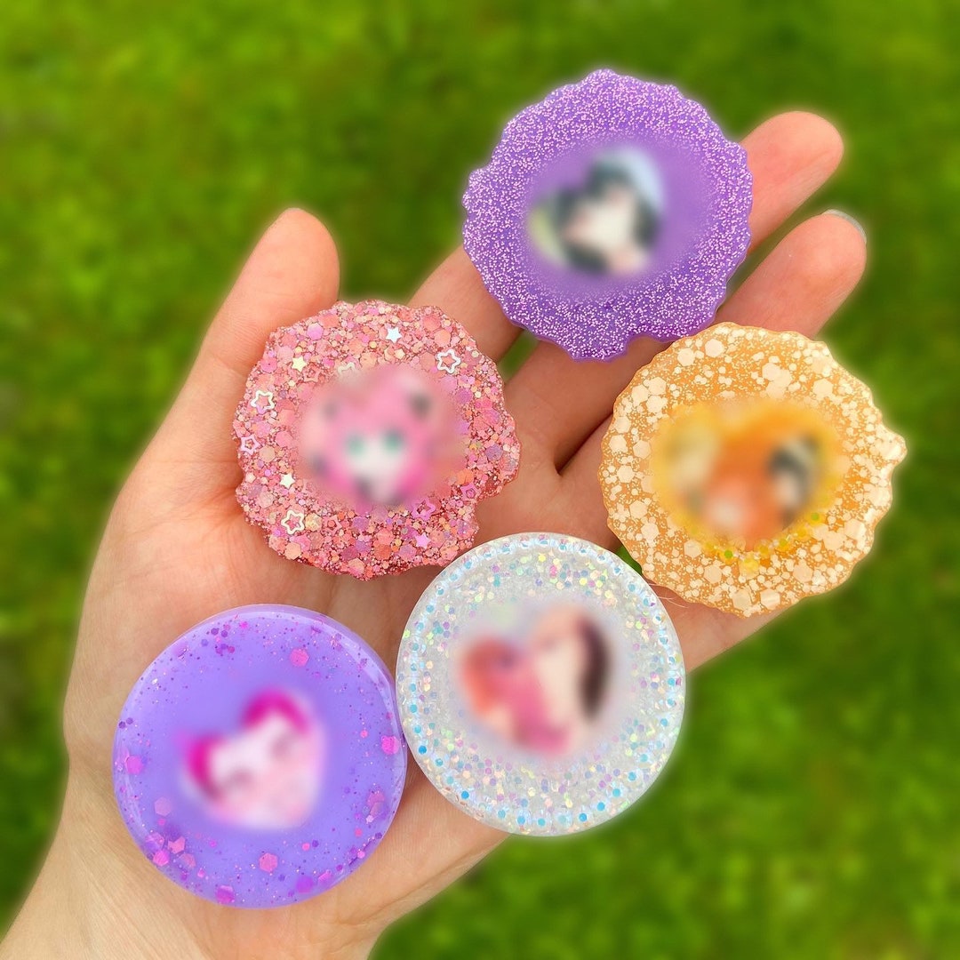 Super Cute Anime Inspired Phone Grips Kawaii Phone Grippy - Etsy