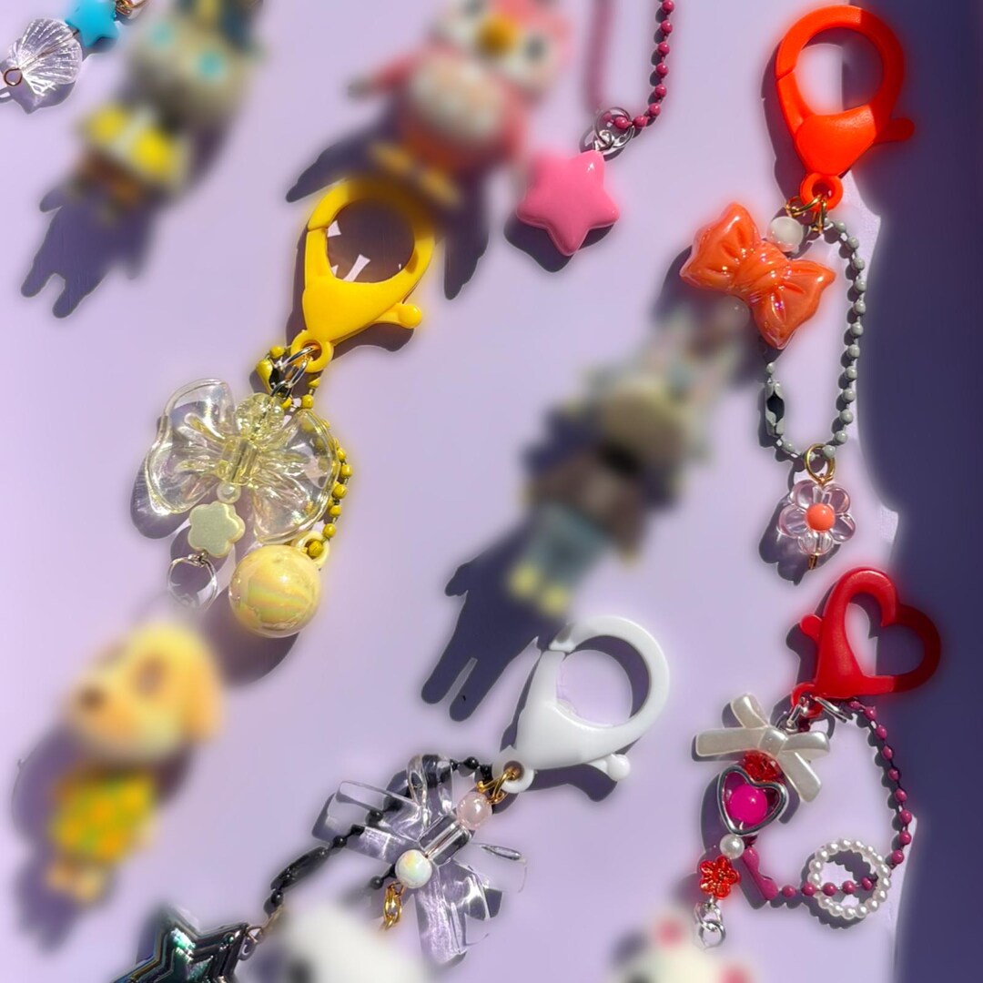 Super Cute Kawaii Videogame Inspired Bag Charms Keychains Japanese ...