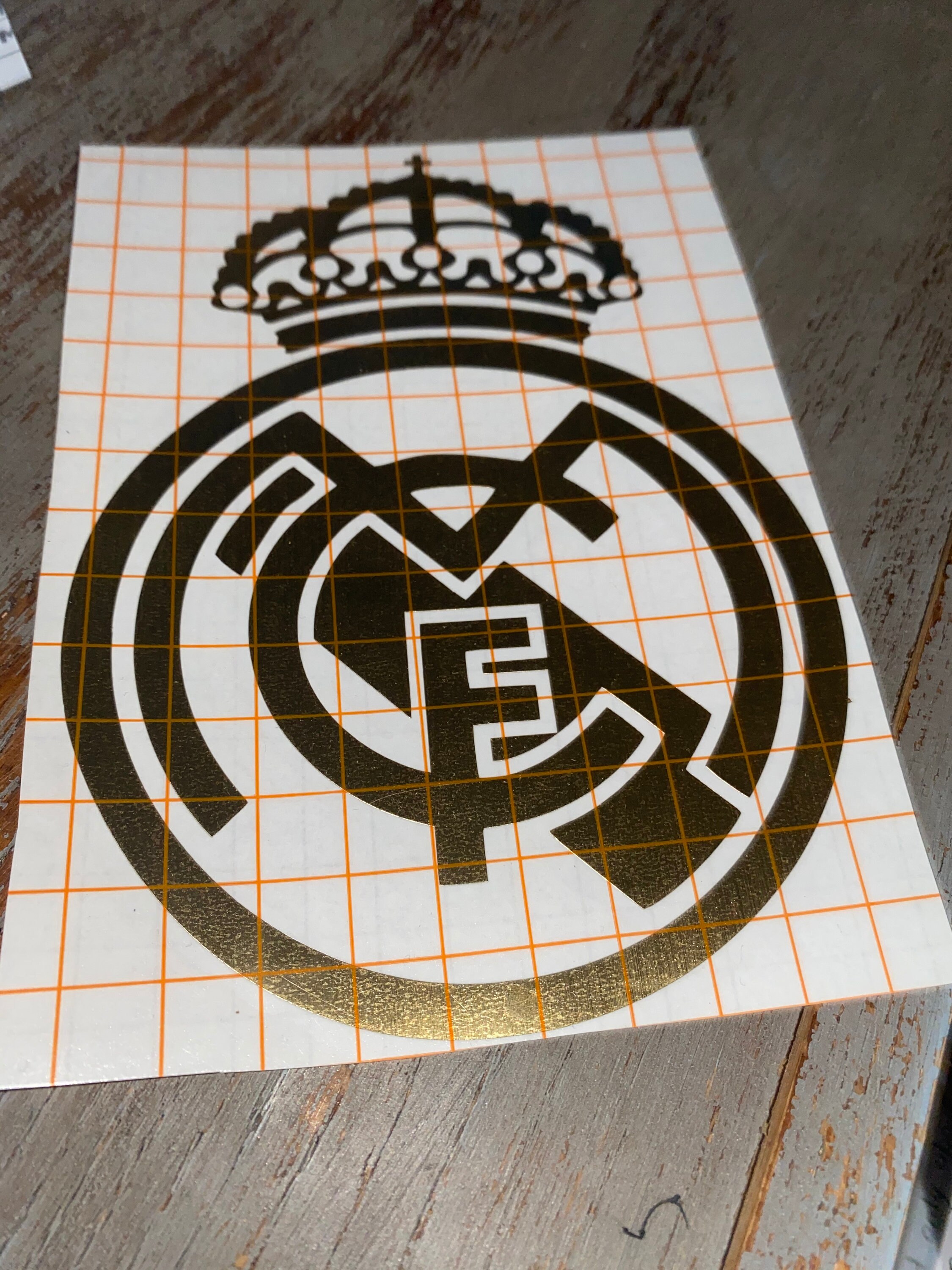 Real Madrid Decal | Etsy