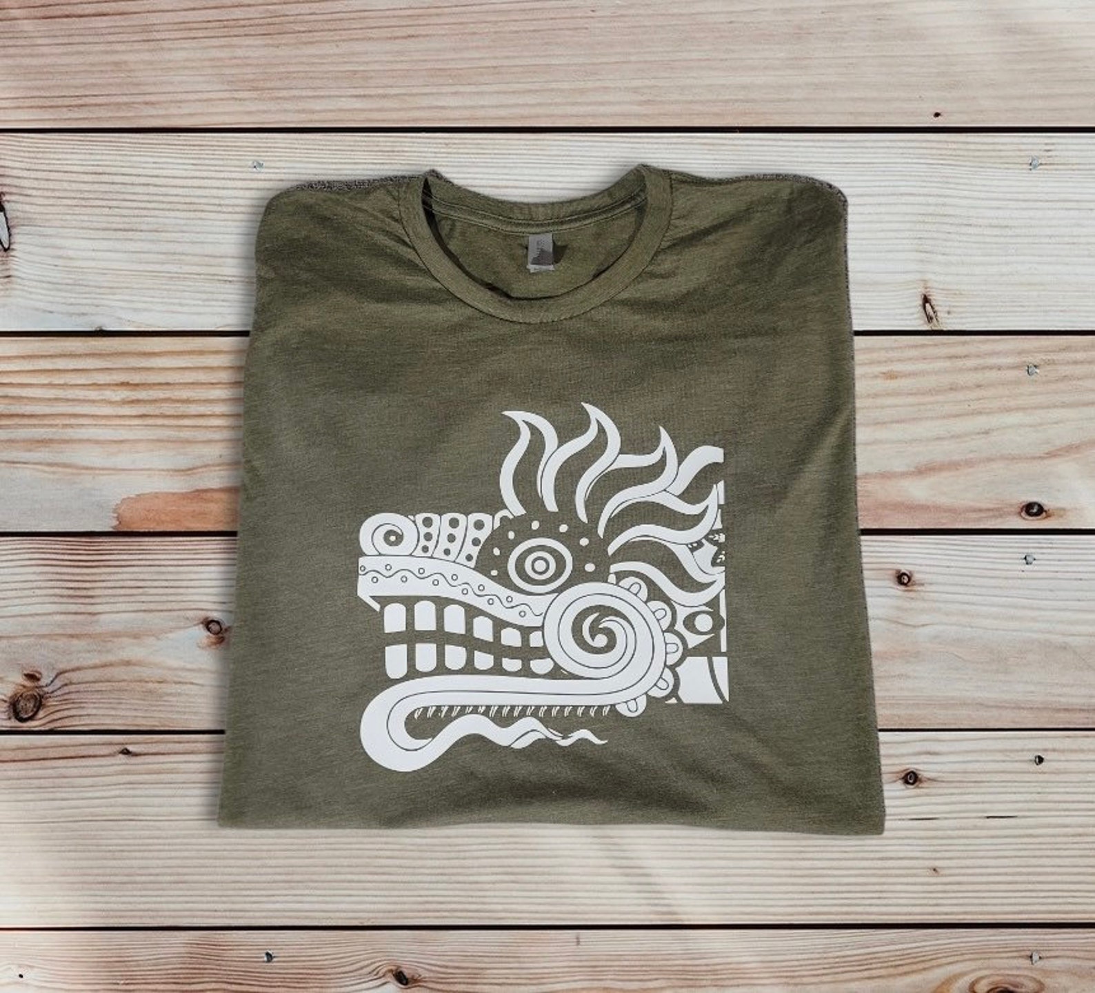 Aztec Warrior Quetzalcoatl Custom T-shirt - Etsy