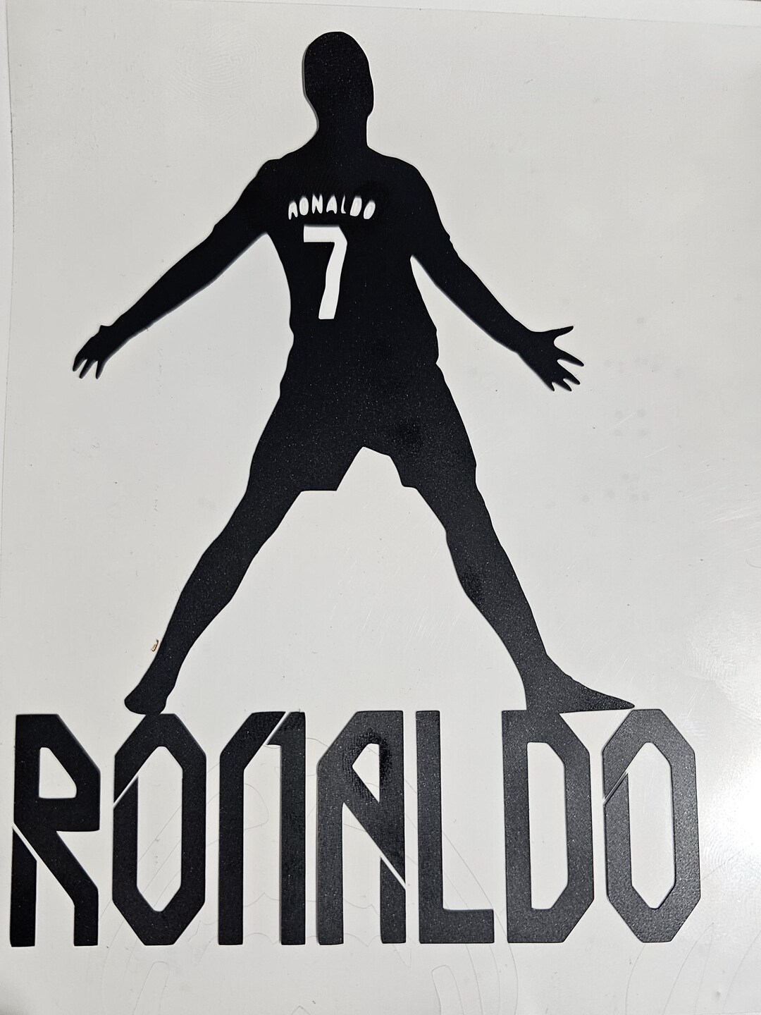 Ronaldo 7 Decal - Etsy