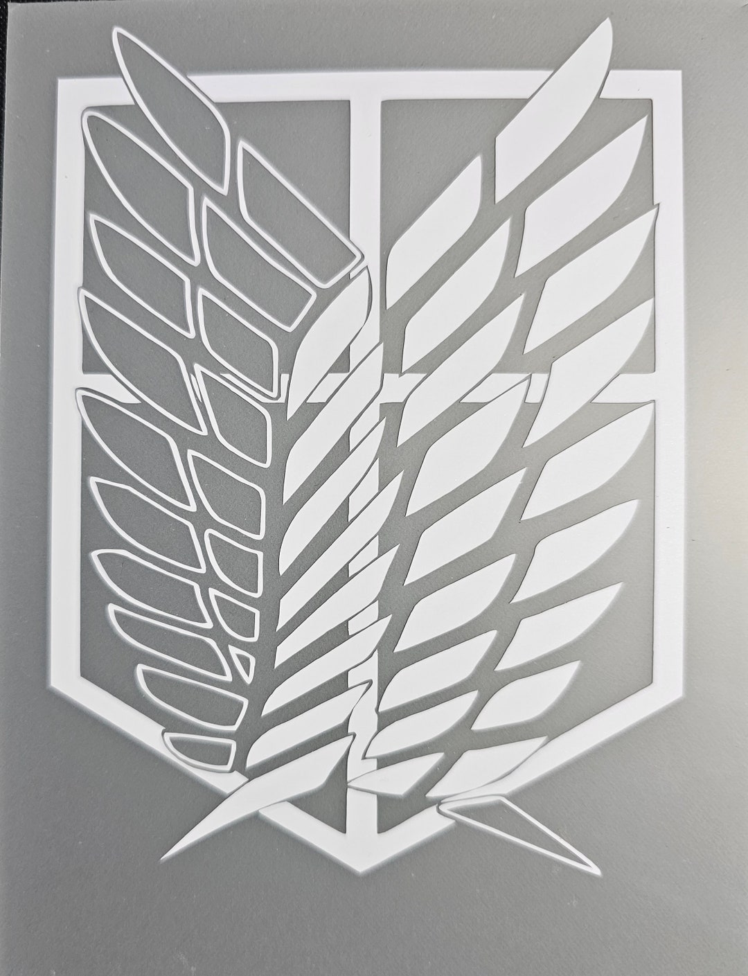 Regiment Scout AOT Decal - Etsy