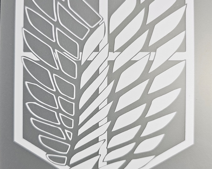 Regiment Scout- AOT Decal - Etsy