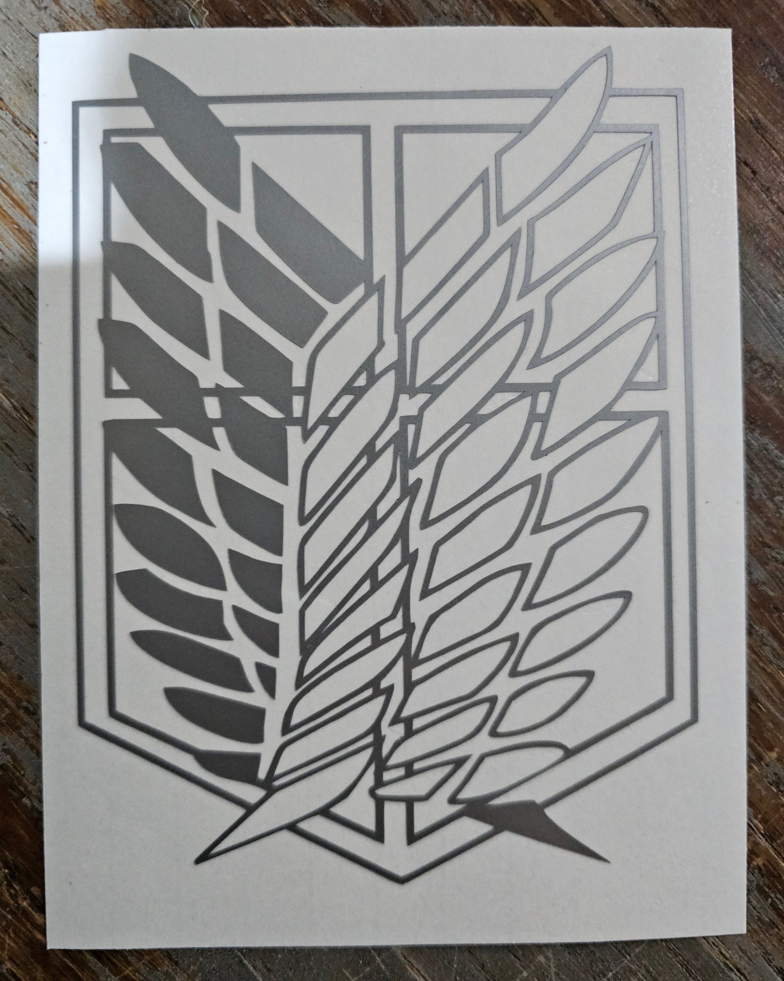 Regiment Scout AOT Decal - Etsy