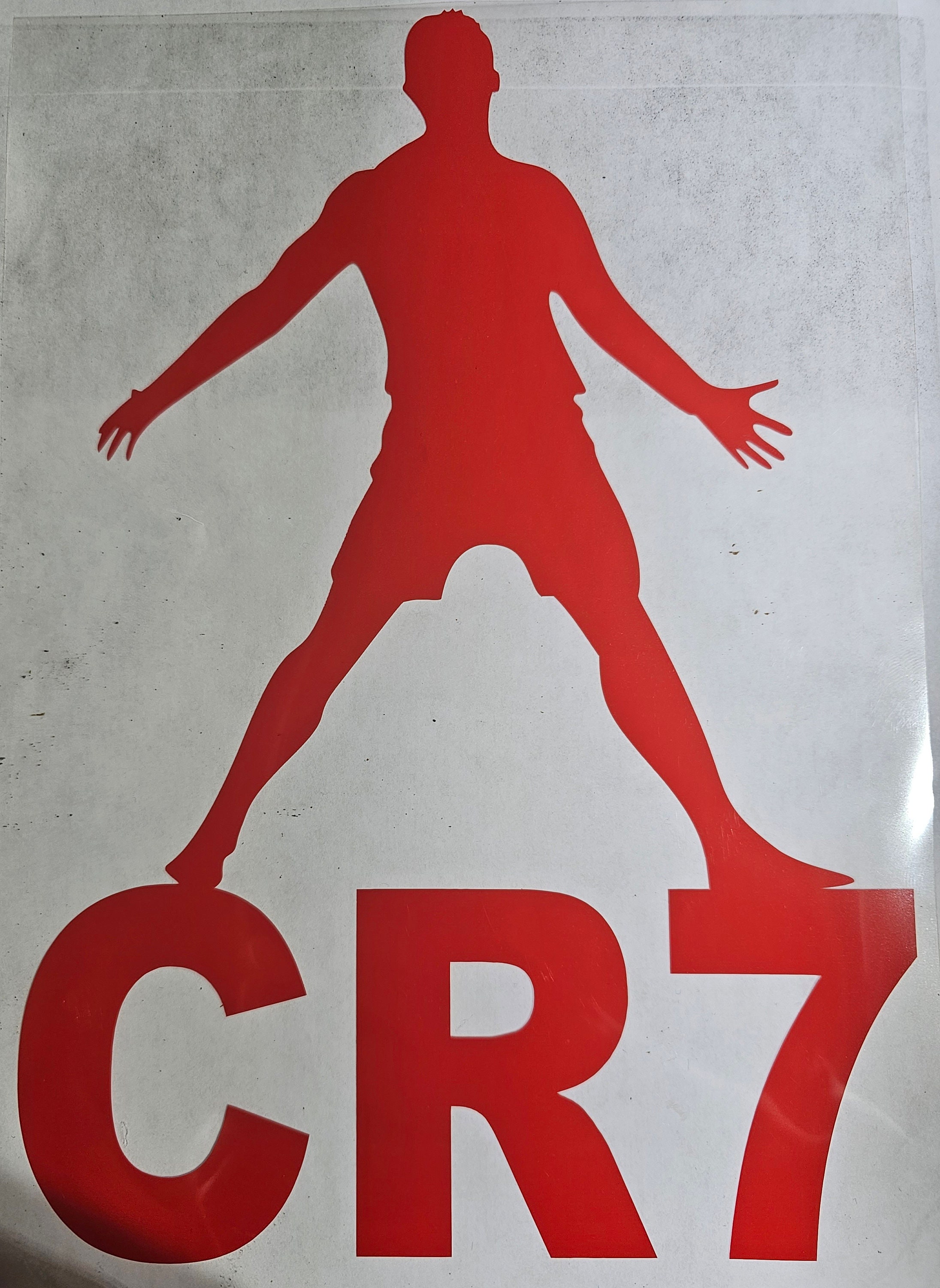 CR7 Siuuu Decal - Etsy