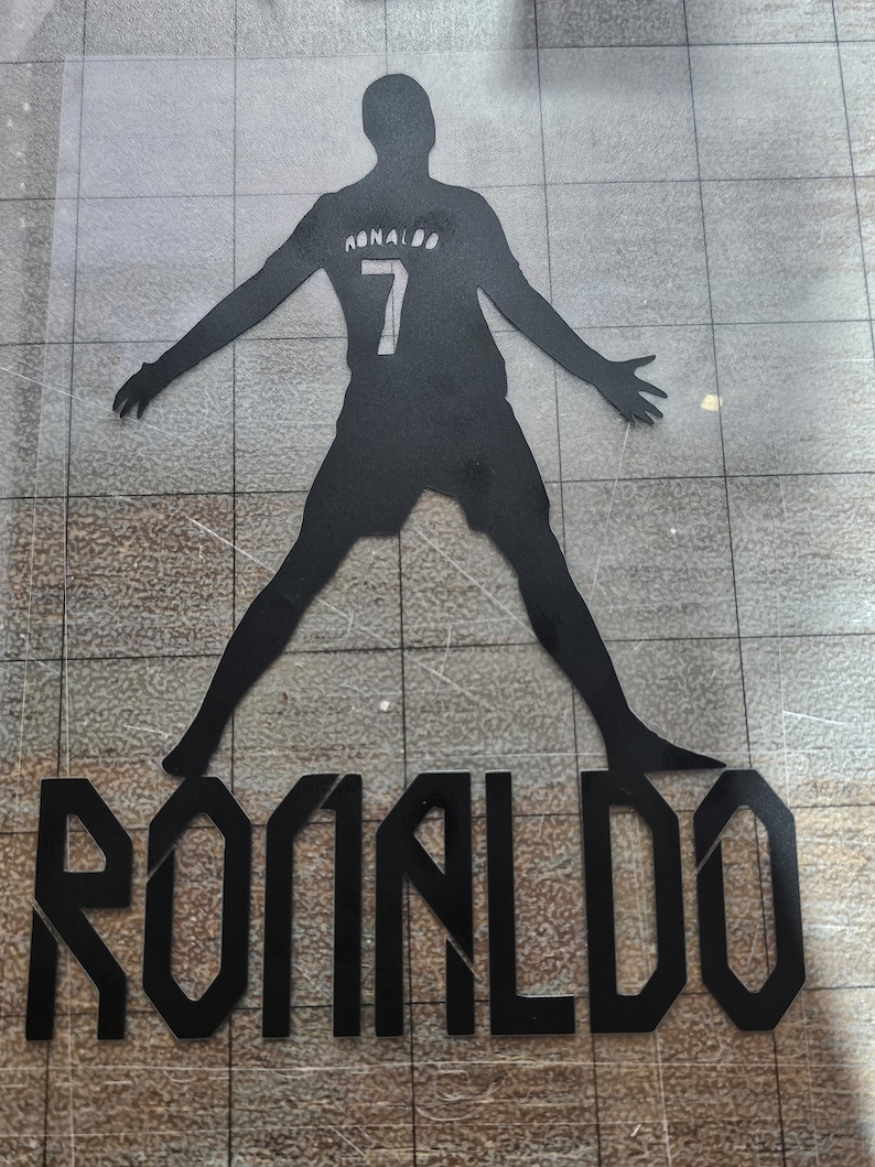 Ronaldo 7 Decal - Etsy