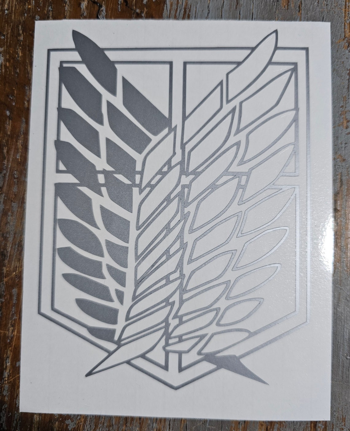 Regiment Scout AOT Decal - Etsy