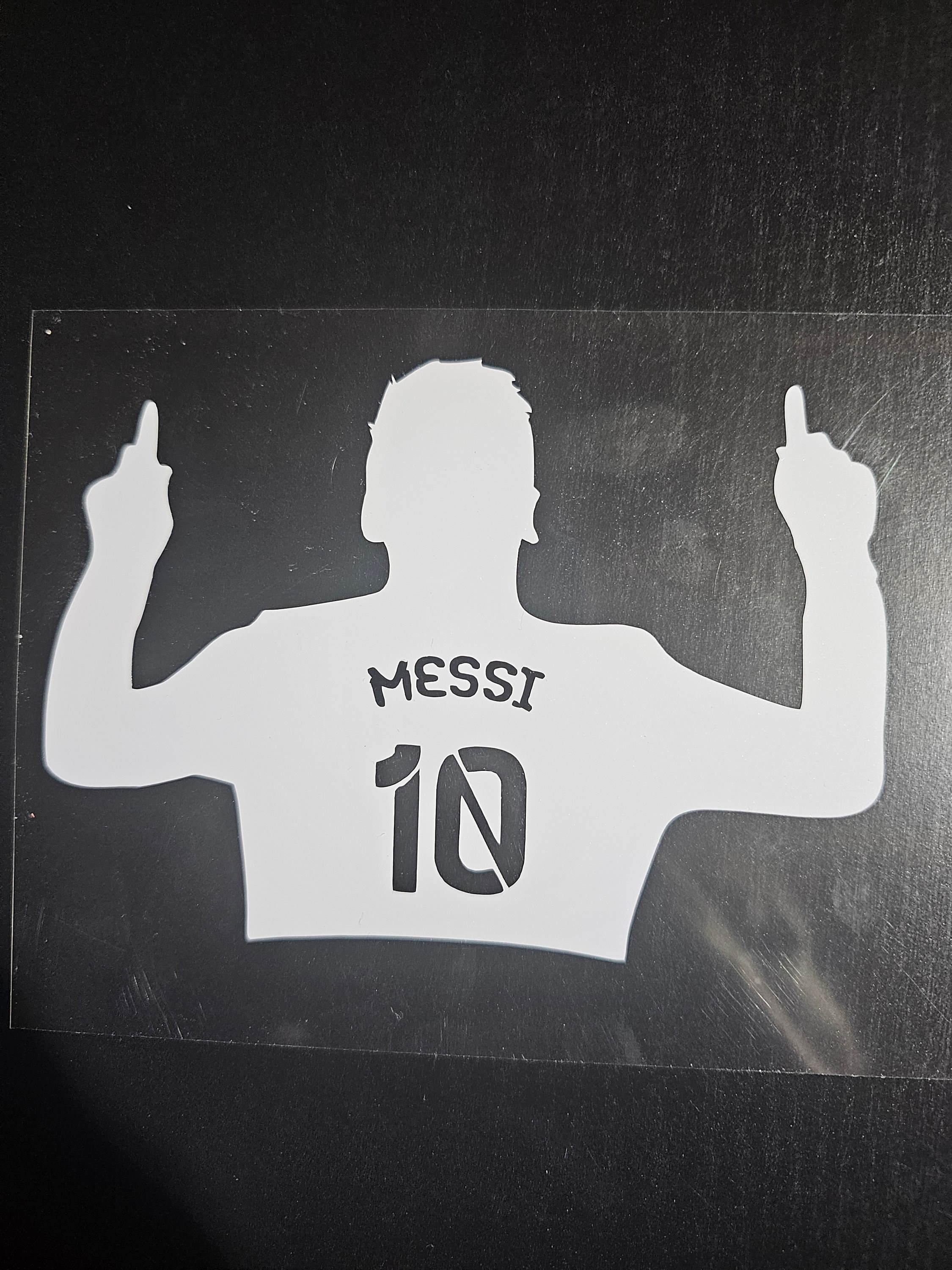 Messi 10 Decal - Etsy