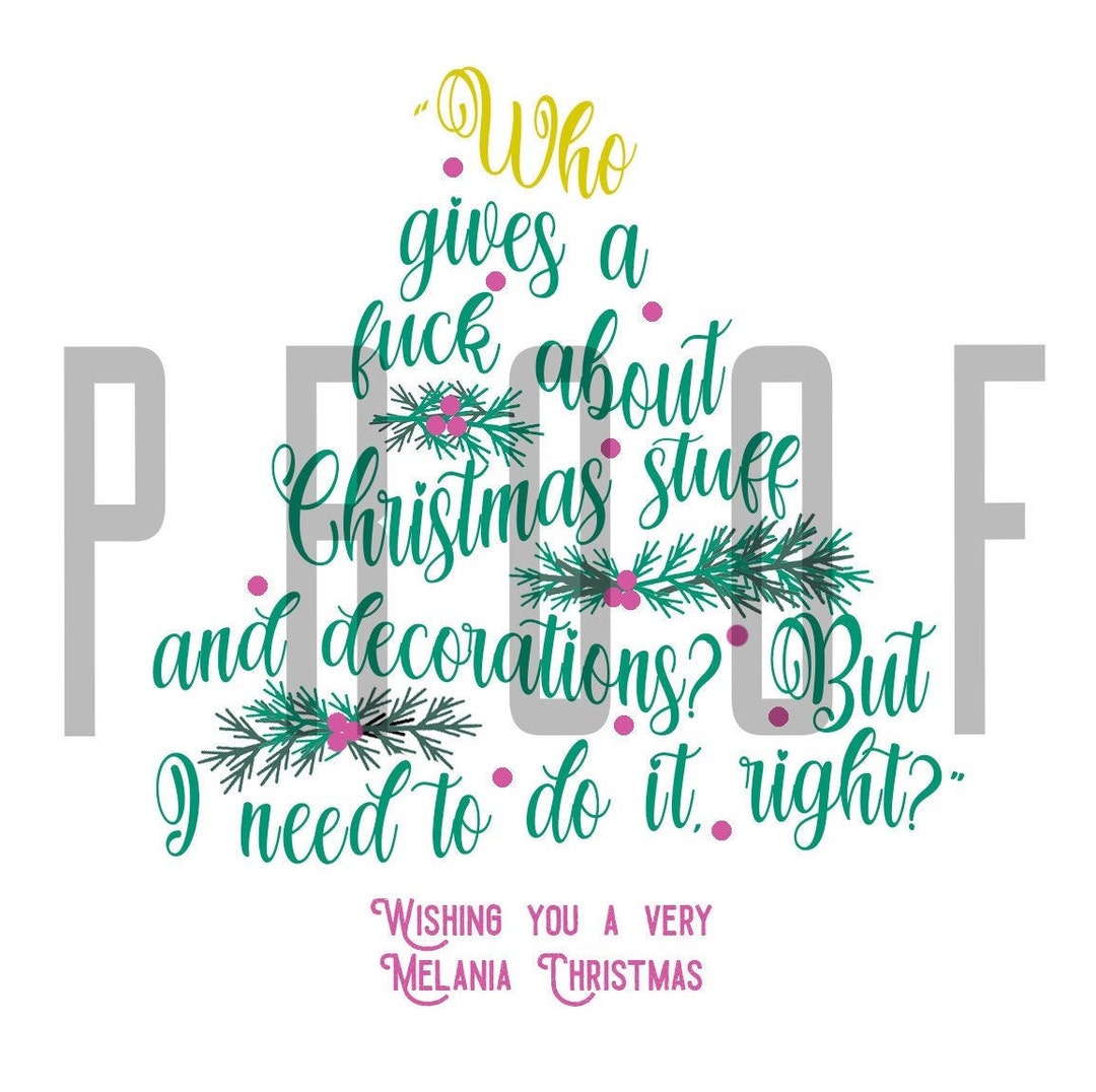 PROFITS TO ACLU! A Very Melania Christmas -- Who Cares About Christmas ...