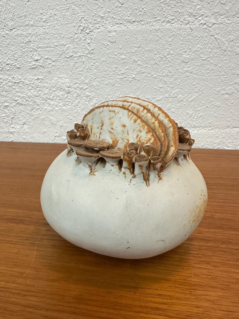 Mid Century Isabel Parks Sea Form Mushroom Studio Pottery Sculpture - Etsy
