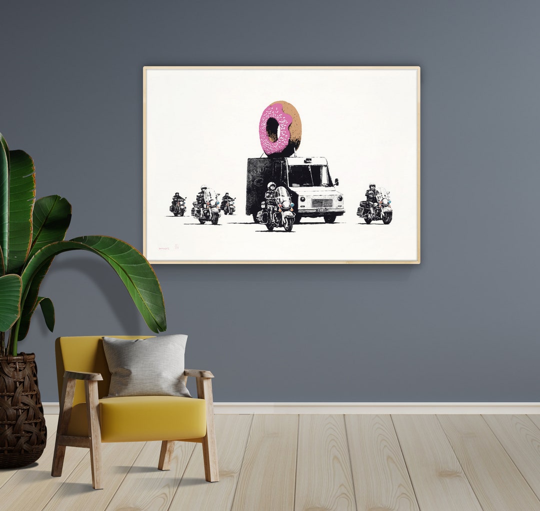 Rare Banksy Poster Print - Etsy