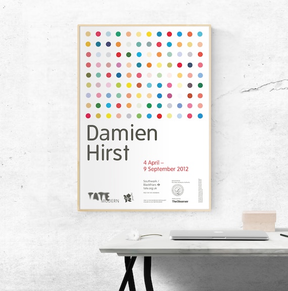 Damien Hirst Dots Print