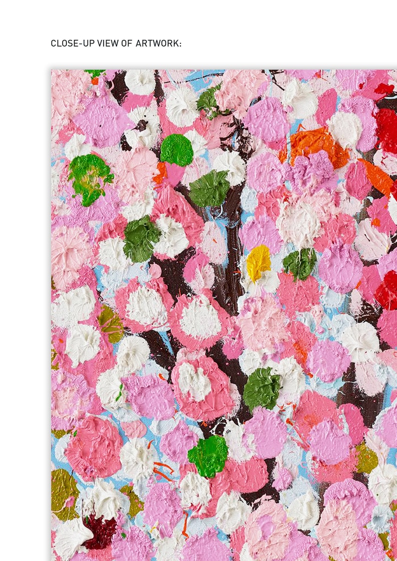 Damien Hirst, Cherry Blossom Poster Print. - Etsy UK