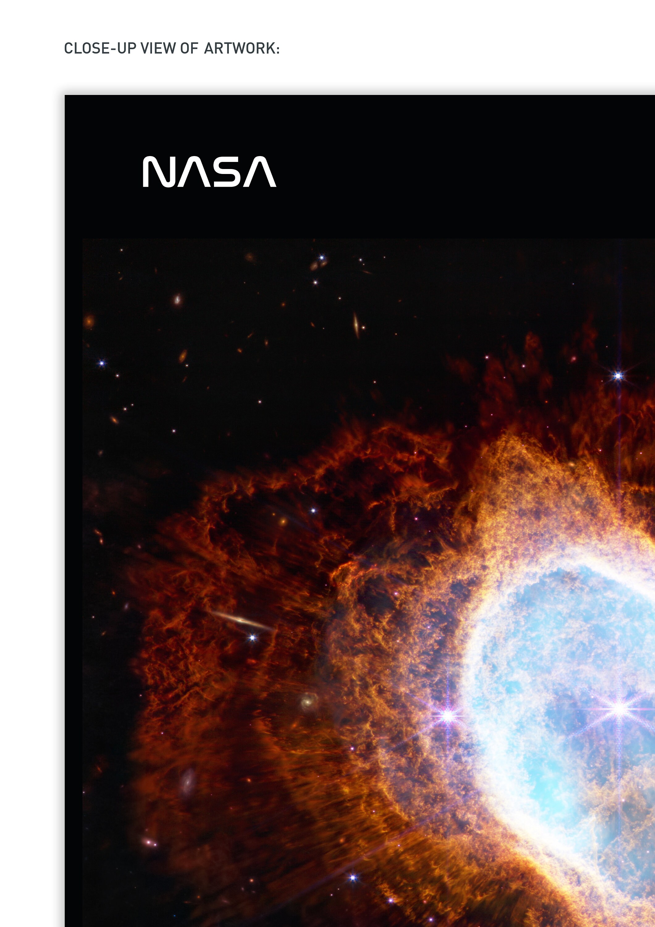 A4 Space Poster. NASA Poster. A4 Size Poster Print on 275gsm - Etsy