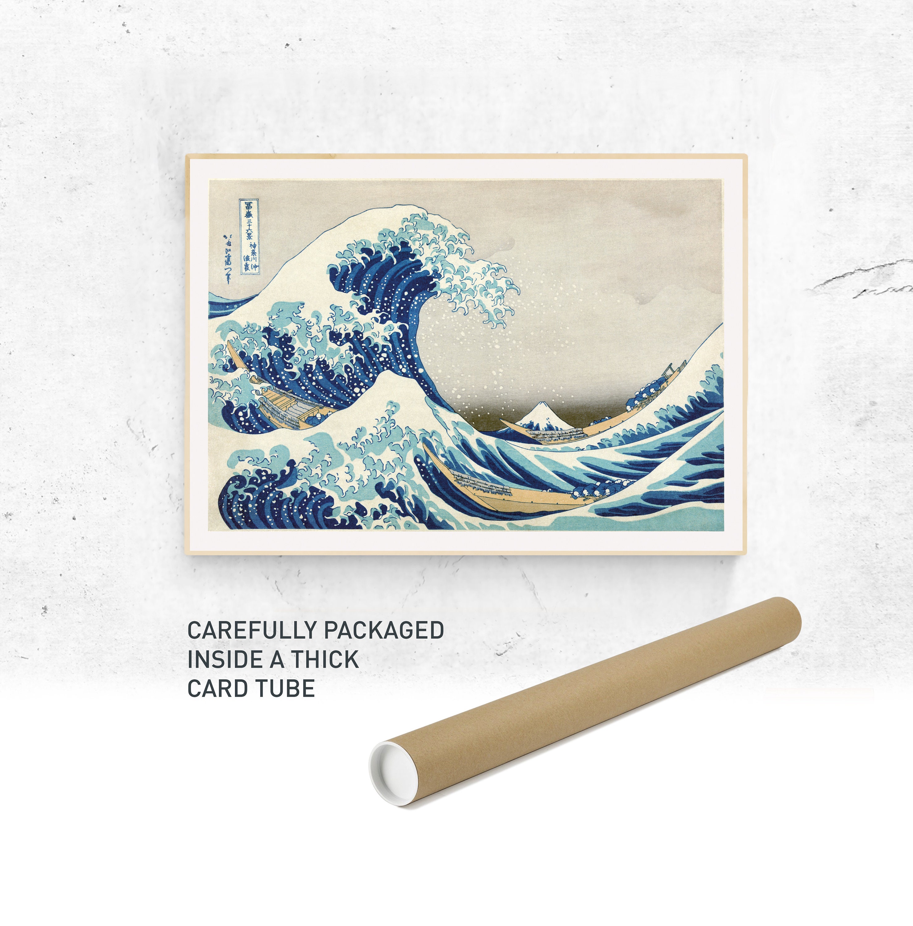 Hokusai, the Great Wave – 1830, Japan. Museum Quality, Poster Art Print ...