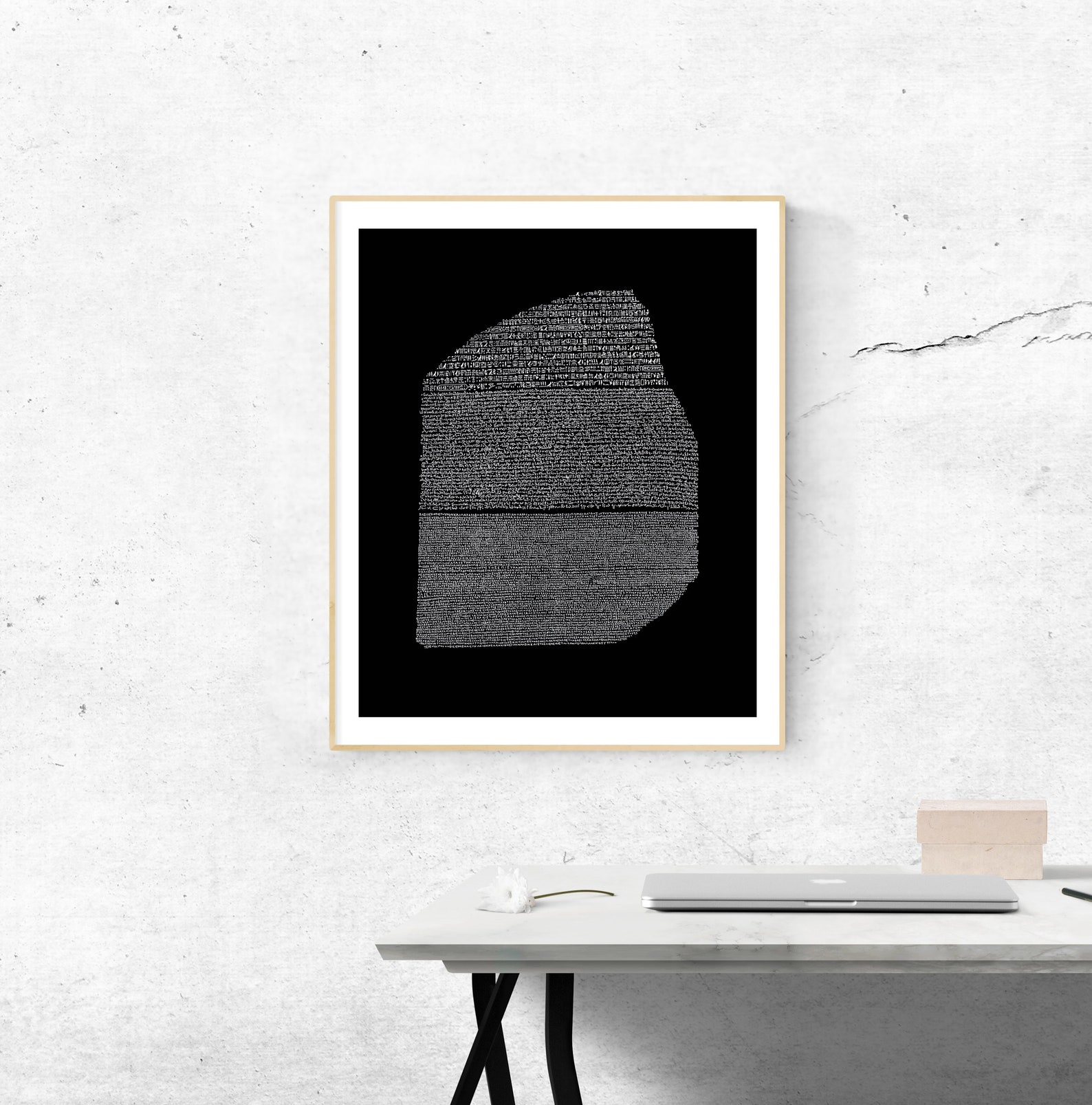 Rosetta Stone Poster Print: Egyptian Art From the British Museum - Etsy