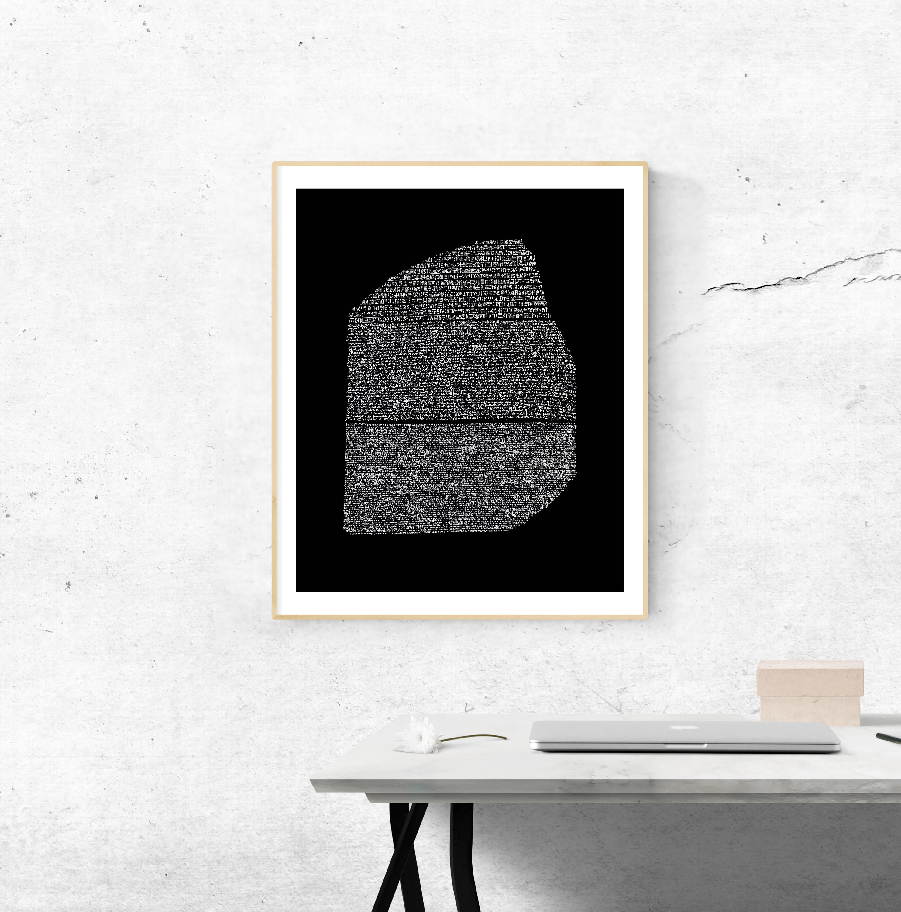 Rosetta Stone Poster Print: Egyptian Art From the British Museum - Etsy