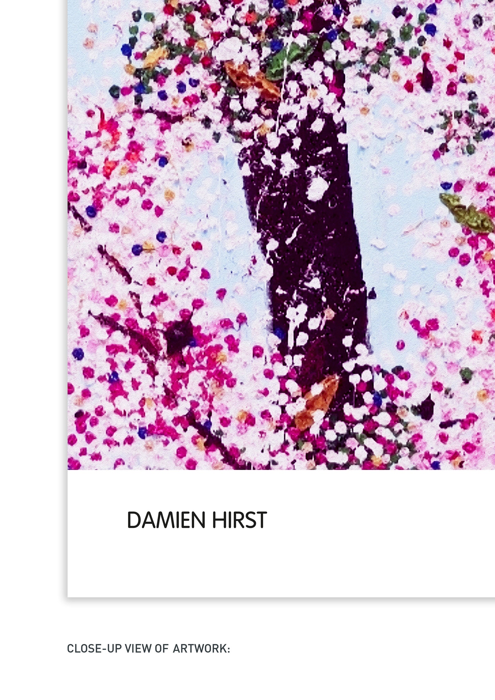 Blossom Tree Poster. Damien Hirst, the Virtues – Honesty 2021 Art Print ...