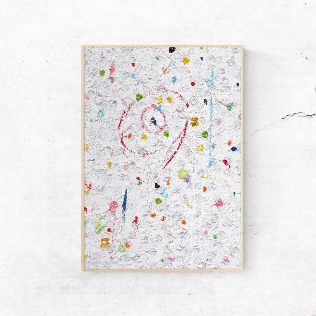 Damien Hirst - Light 2020 Print | Modern Abstract Art Poster | A4 Print ...