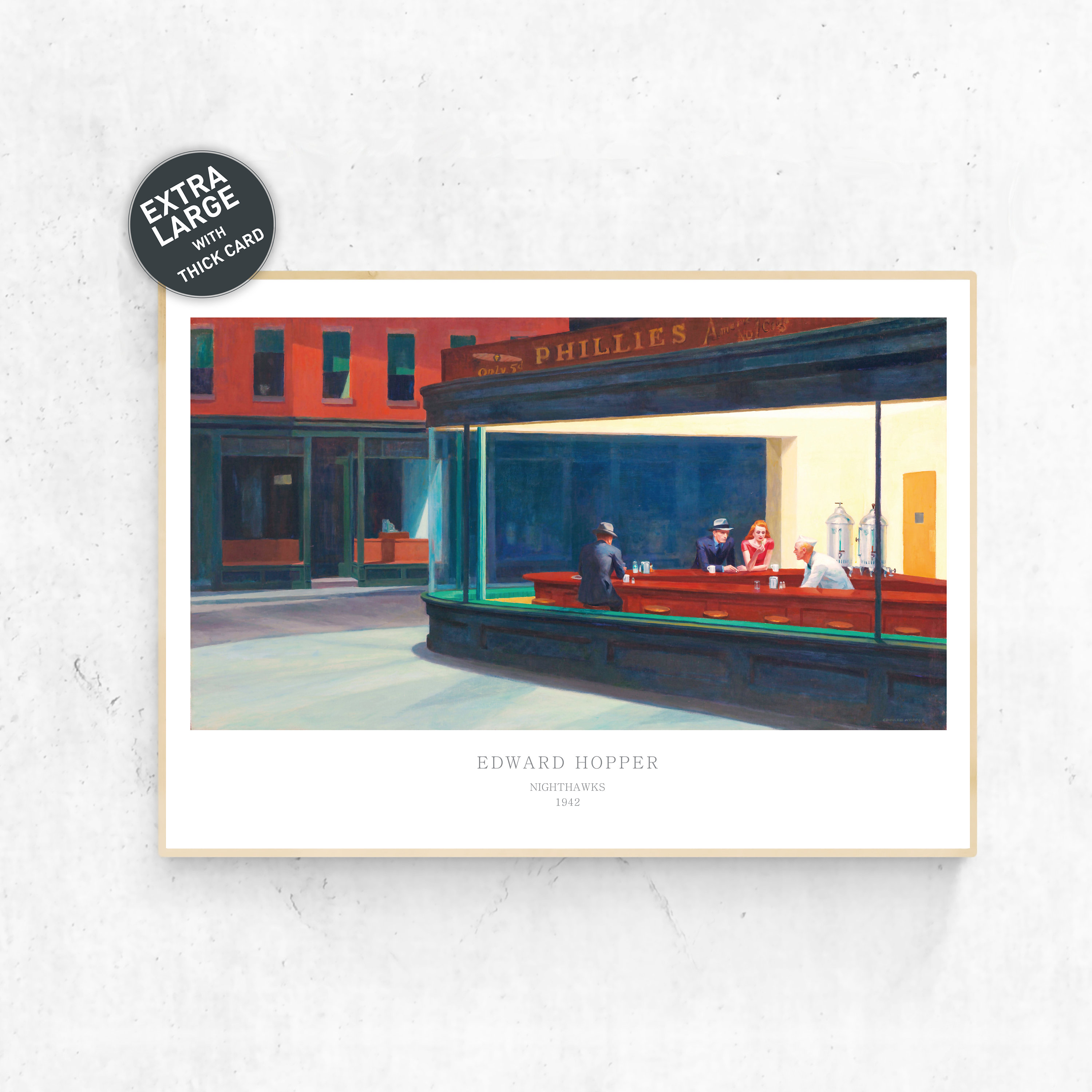 Hopper Office At Night