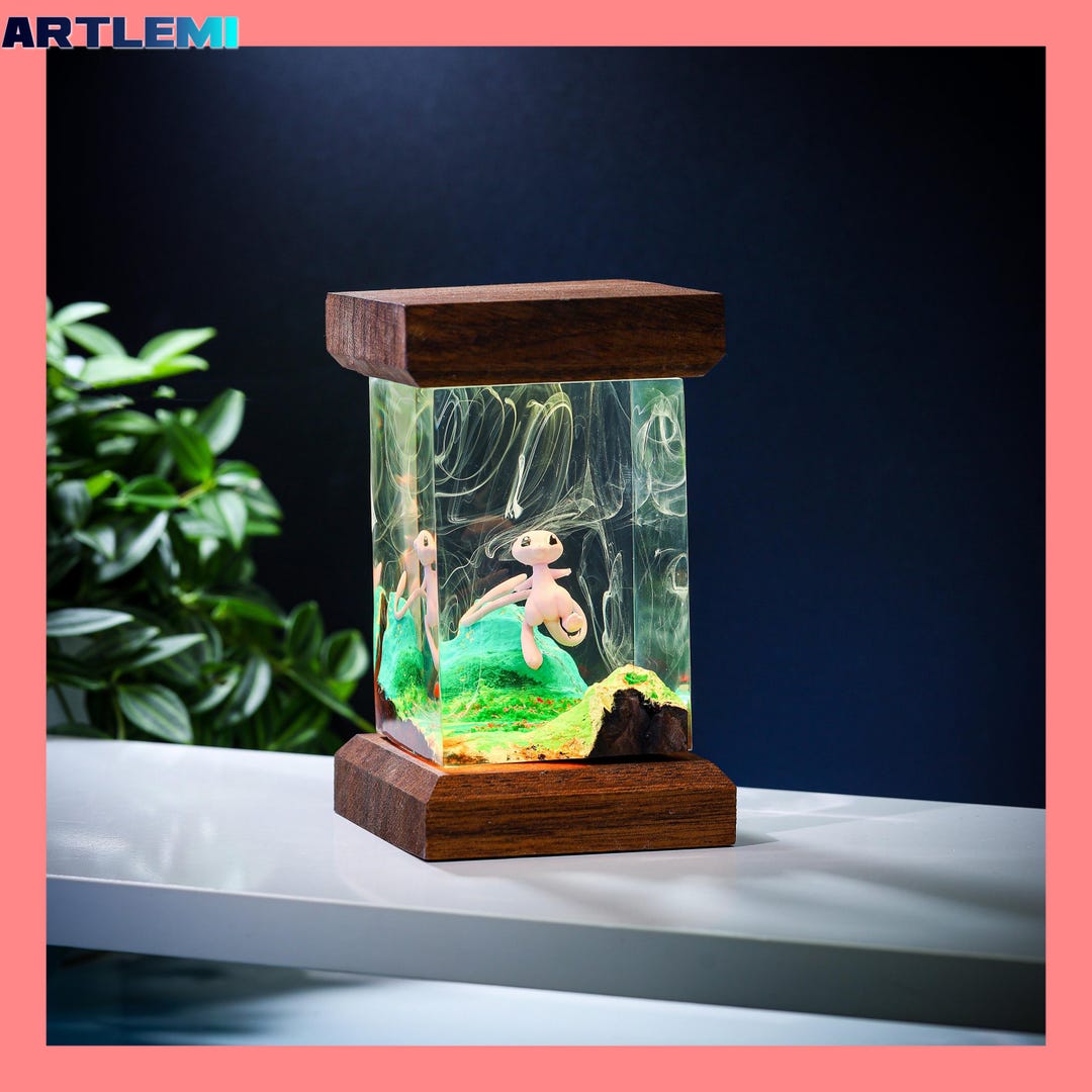 JOL,TEO,N Night Light Custom Pok,emo,n Resin Lamp Pok,emo,n Terrarium ...
