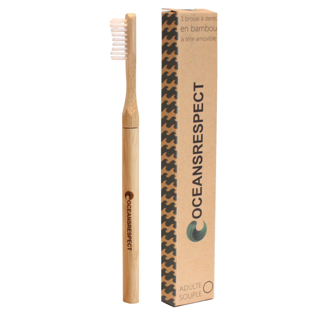 Bamboo Toothbrush With Interchangeable Head - Etsy